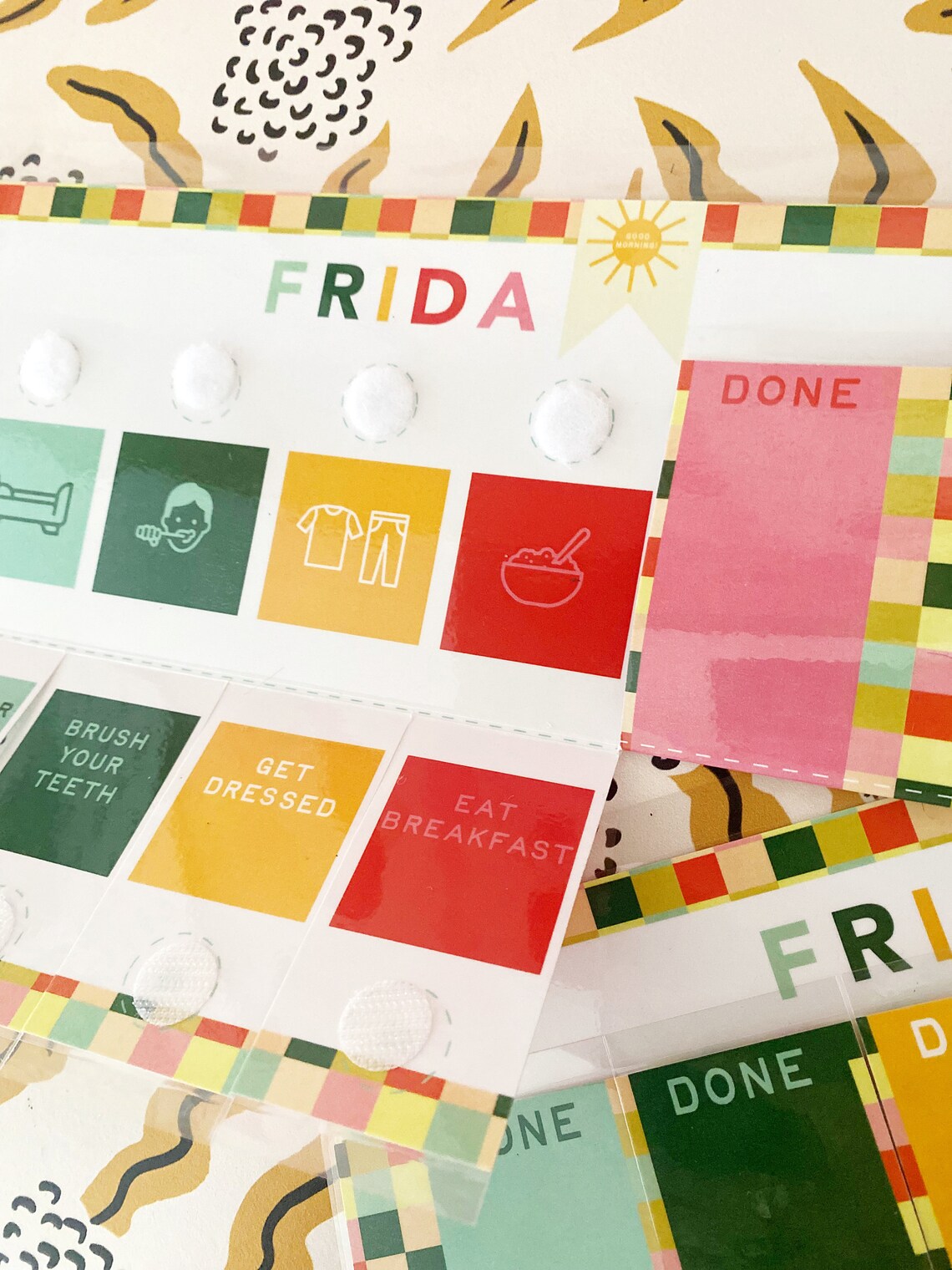 KIDS CHORE CHART Bundle Printable Instant Download Daily Chore Chart ...