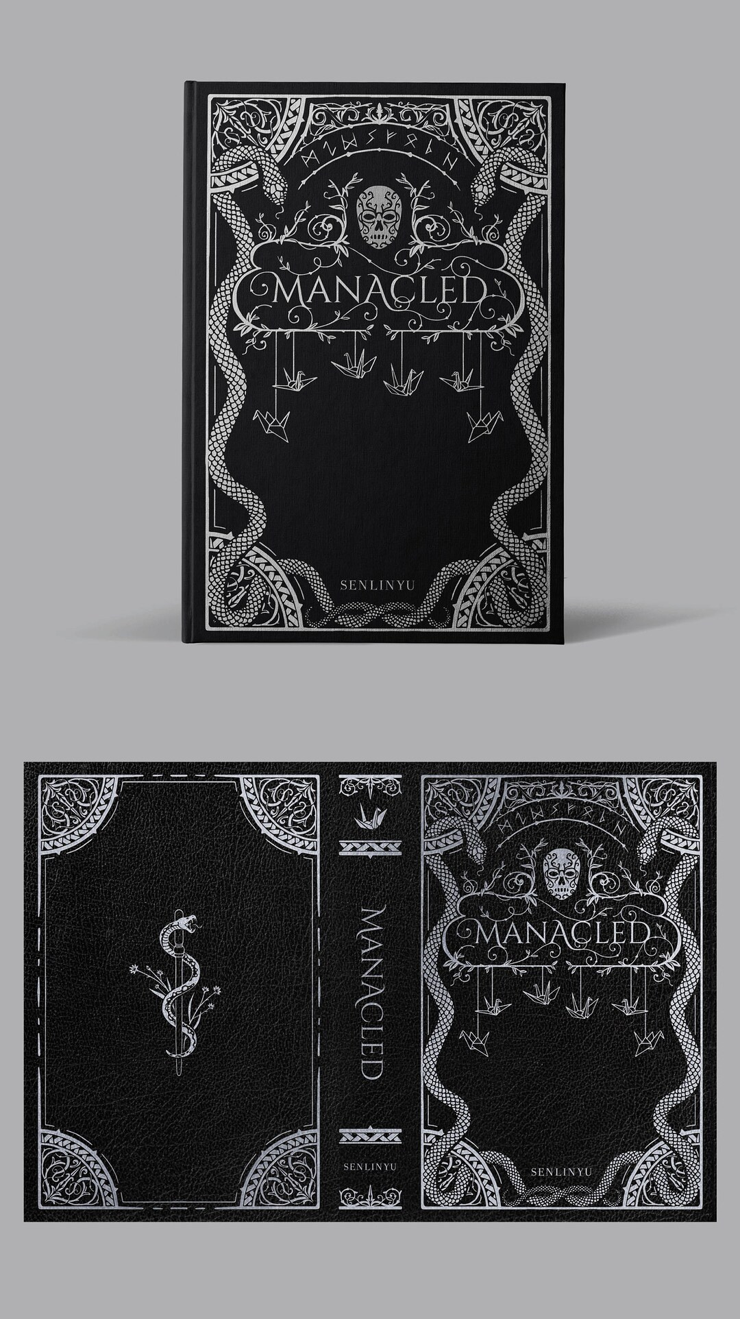 NEW Design for MANACLED digital Download Perfect for Self-binding ...