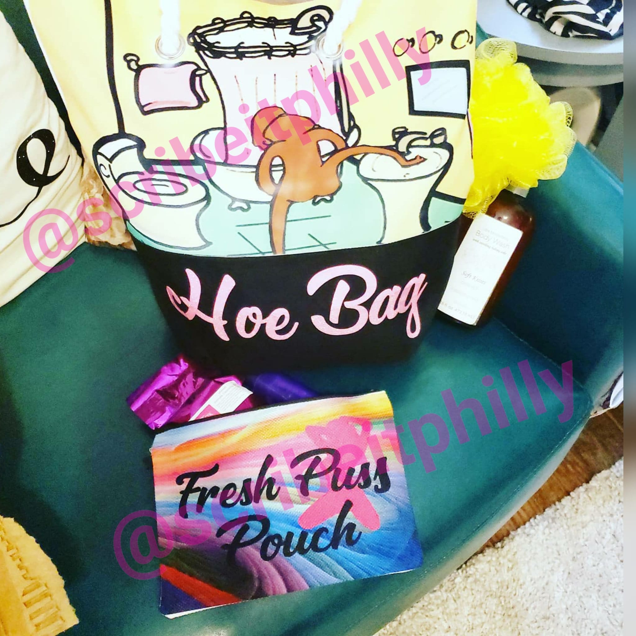 Hoe Bag PNG Spinnanight Bag PNG Fresh Puss Pouch PNG - Etsy