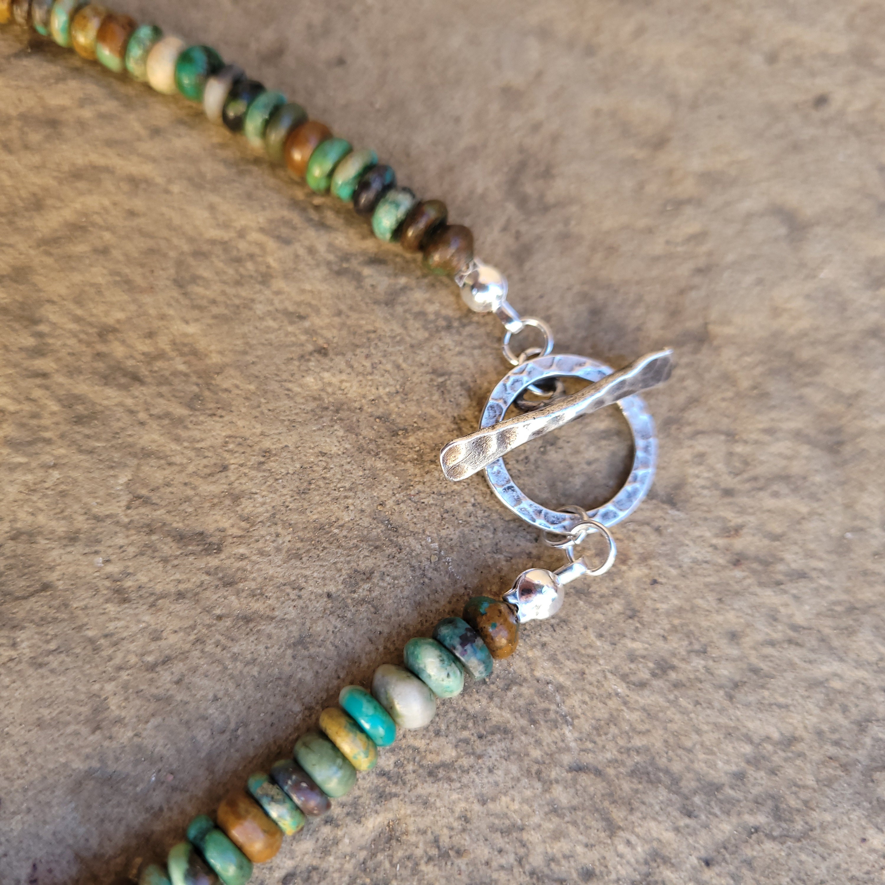 Graduated Turquoise Earth Goddess Energy Necklace With - Etsy