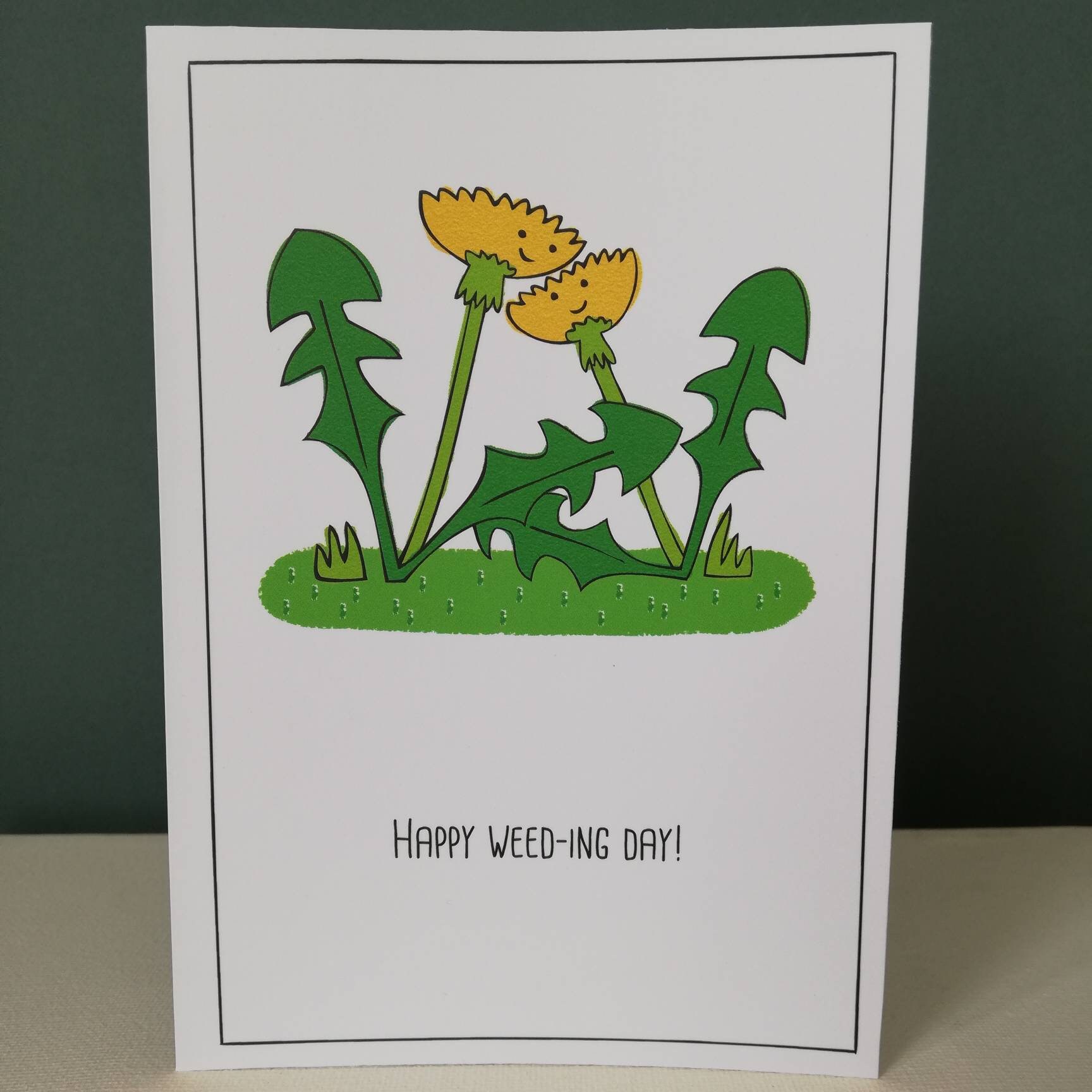 Happy Weed-ing Day Greeting / Wedding / Congratulations Card - Etsy