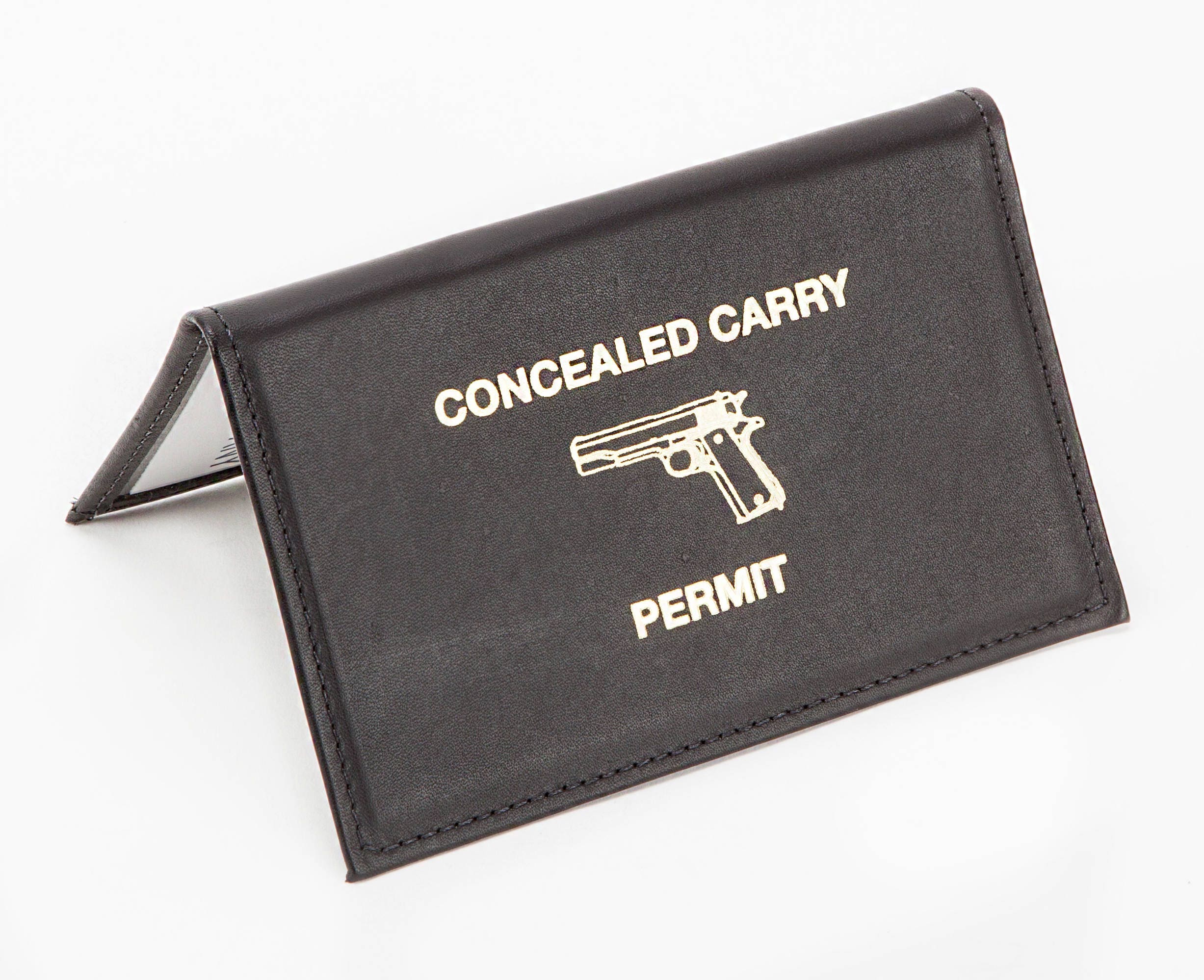 Concealed Carry Gun Permit Holder - Etsy