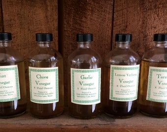 Vinegar label | Etsy