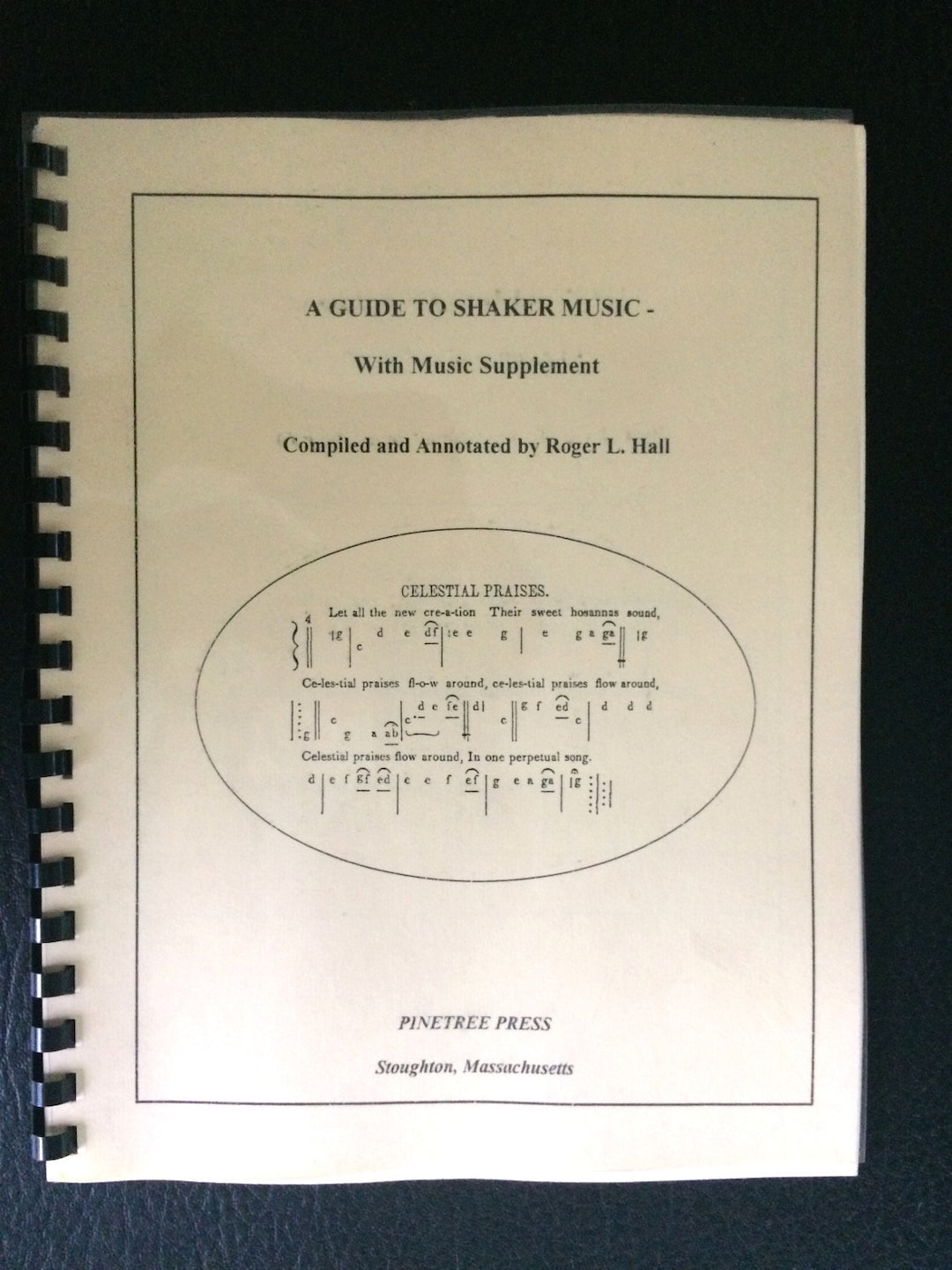 A Guide to Shaker Music With Music Supplement - Etsy