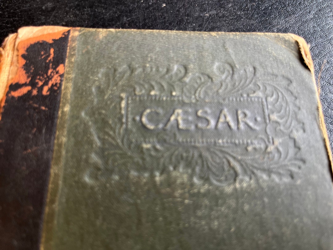 Caesar’s Gallic War 1898 Antique Hardcover James Greenough Ginn and ...