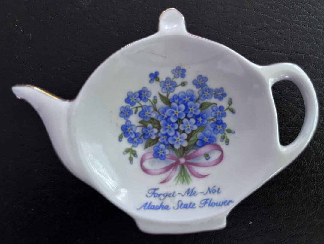 Alaska Forget Me Not Tea Bag Holder (B13) - Etsy