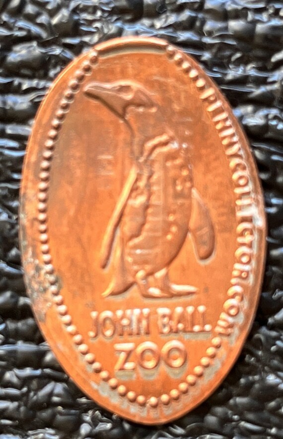 Peguine Tenneesse Aquarium Chattanooga elongated penny keepsake penny ...