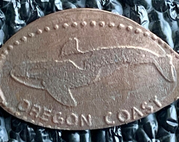 Oregon Coast Killer Whale Elongated Penny Souvenir Coin Oregon HT11597 ...