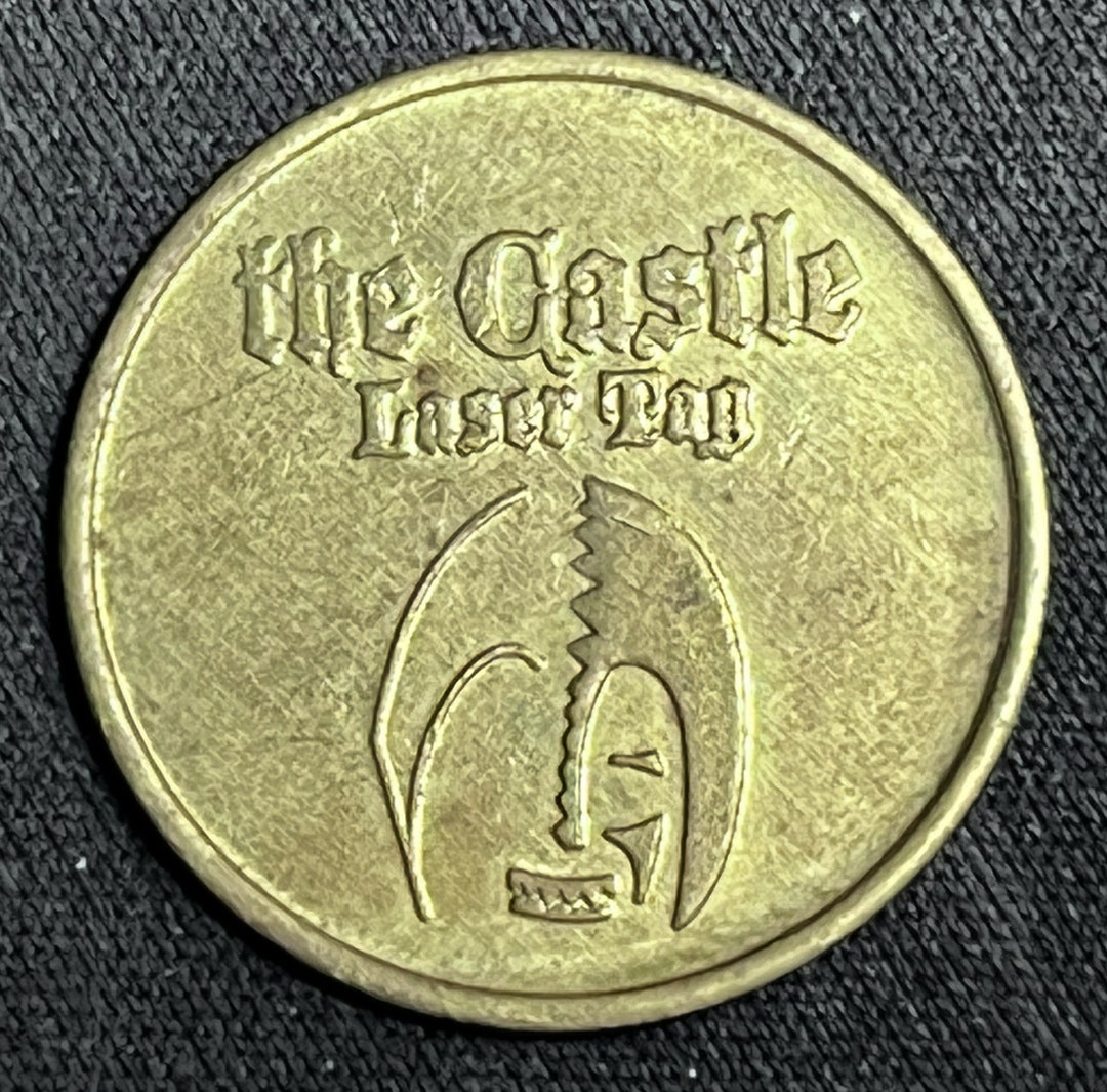 The Castle Laser Tag Arcade Game Token 24mm CT660 - Etsy