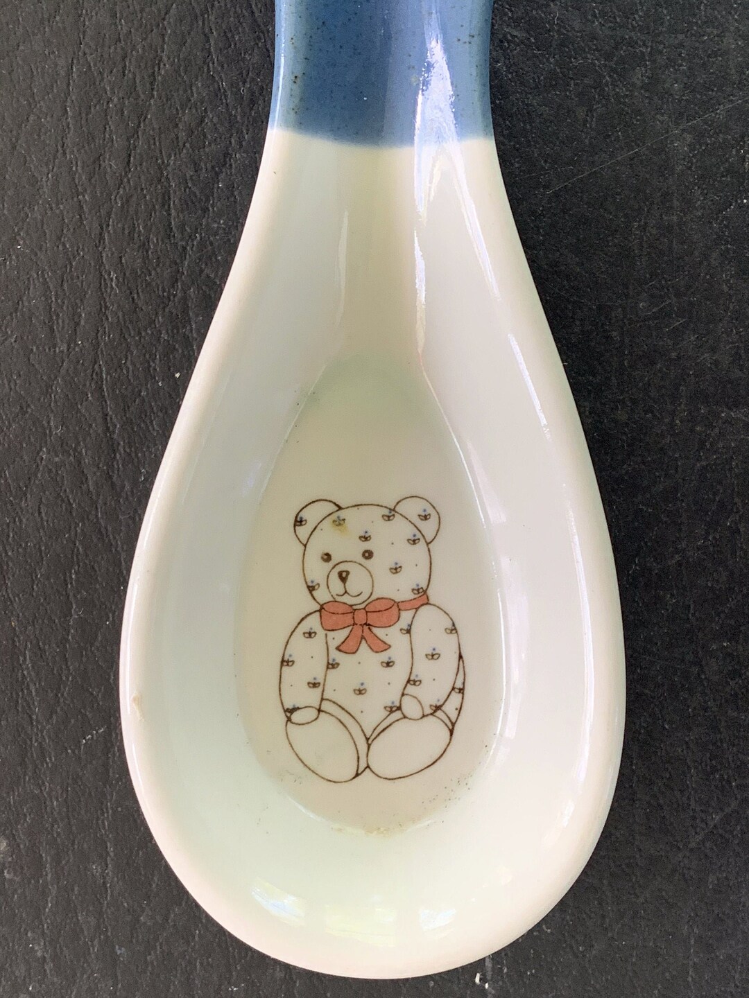 Teddy Bear Spoon Rest Decorated With Bees - Etsy