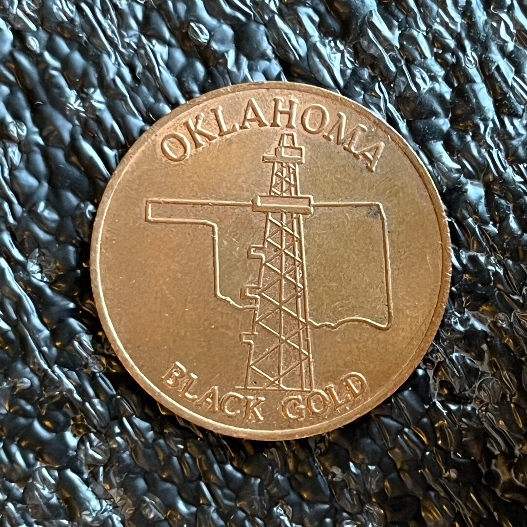 Oklahoma State of the Union Bronze Token the Sooner State UNSA46 - Etsy