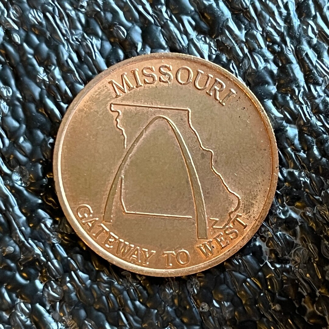 Missouri State of the Union Bronze Token Show Me State UNSA24 - Etsy