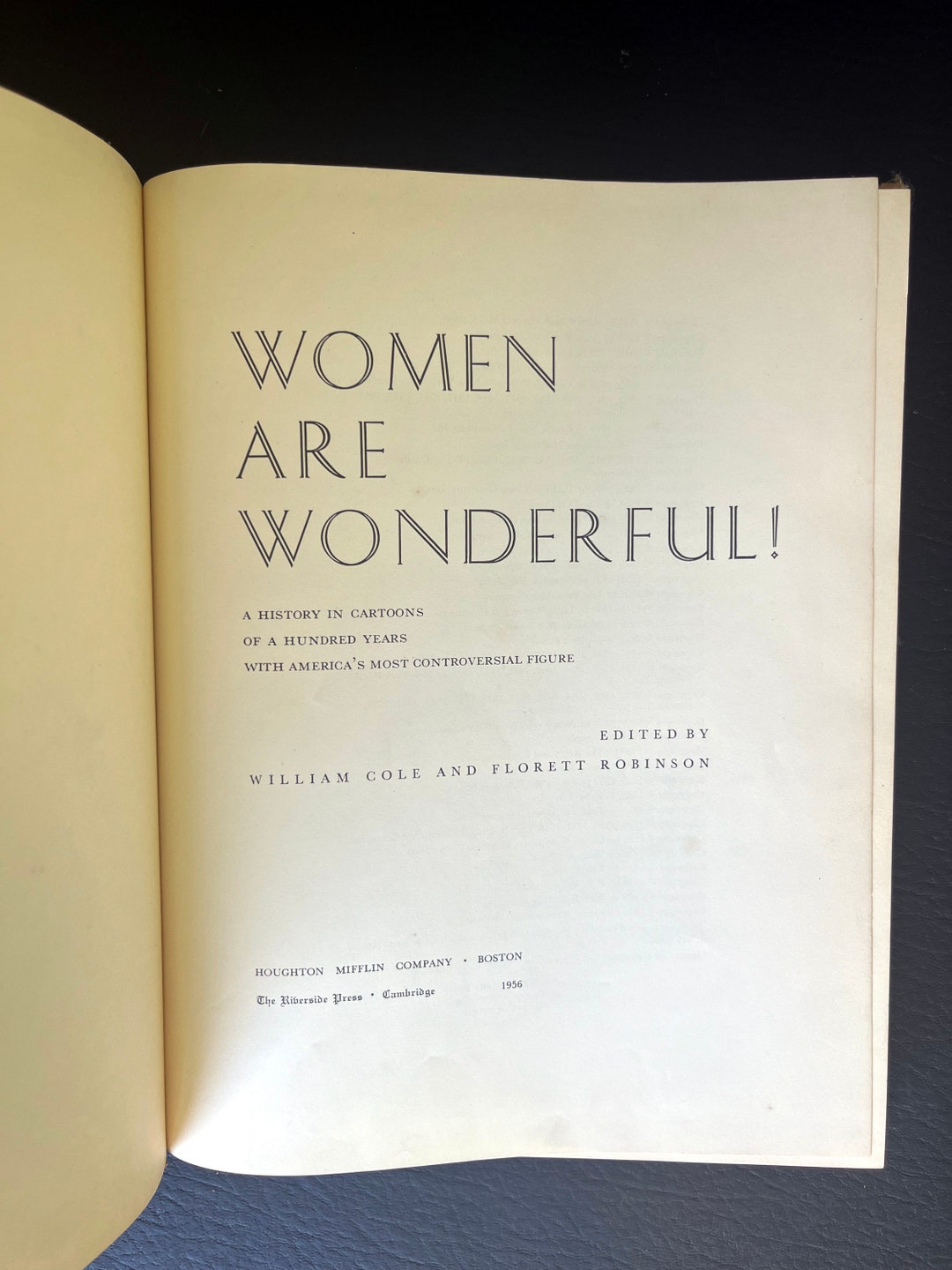 Women Are Wonderful a History in Cartoons of a Hundred Years With ...