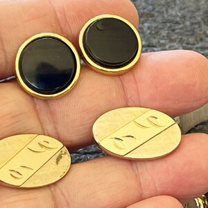 Mixed Sets of Cufflinks Tux Buttons and Tie Bar LGJ - Etsy