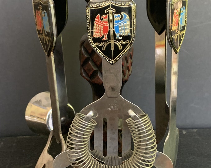 Round Swivel Bar Top Bar Tools Set With Six Tools Made in - Etsy