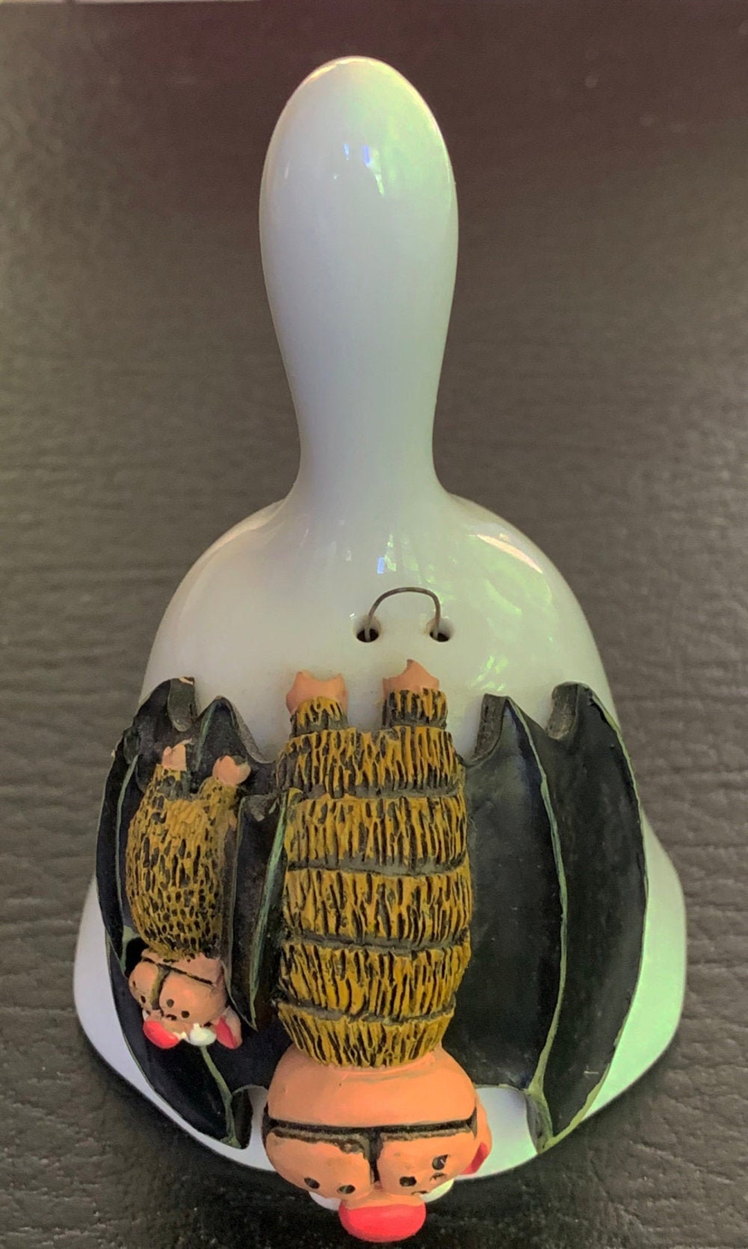 Bat Bell With Baby Bat Howe Caverns Howes Cave New York Souvenir Bell ...