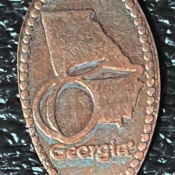 Elongated Penny Georgia - Etsy