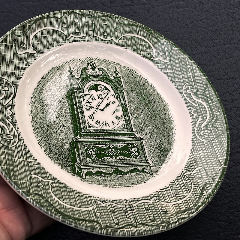 China Plate Clock - Etsy