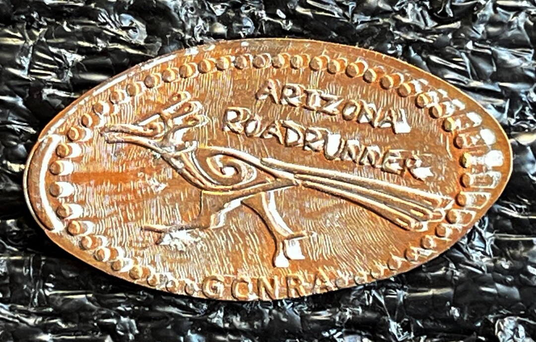 Arizona Roadrunner GCNRA Elongated Penny Squished Penny Rolled Penny ...