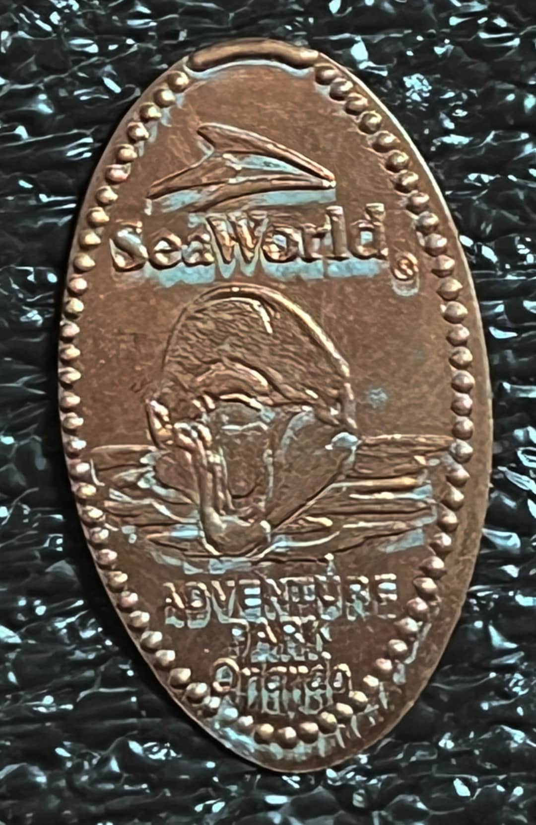Seaworld Adventure Park Dolphin Laughing Elongated Penny - Etsy