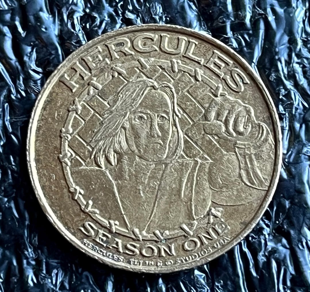 Hercules Season One Edition Coin Series, Legendary Journeys Token ...