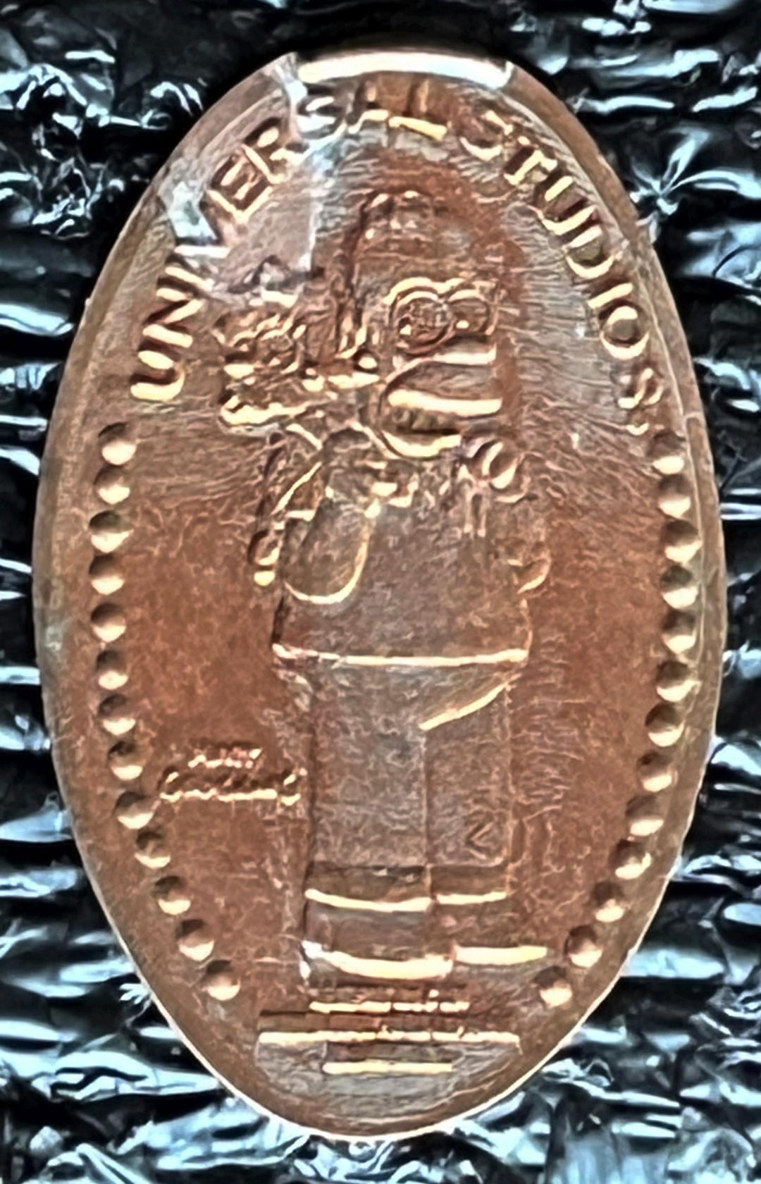 Simpsons Homer Universal Studio Elongated Penny Keepsake Penny Squished ...