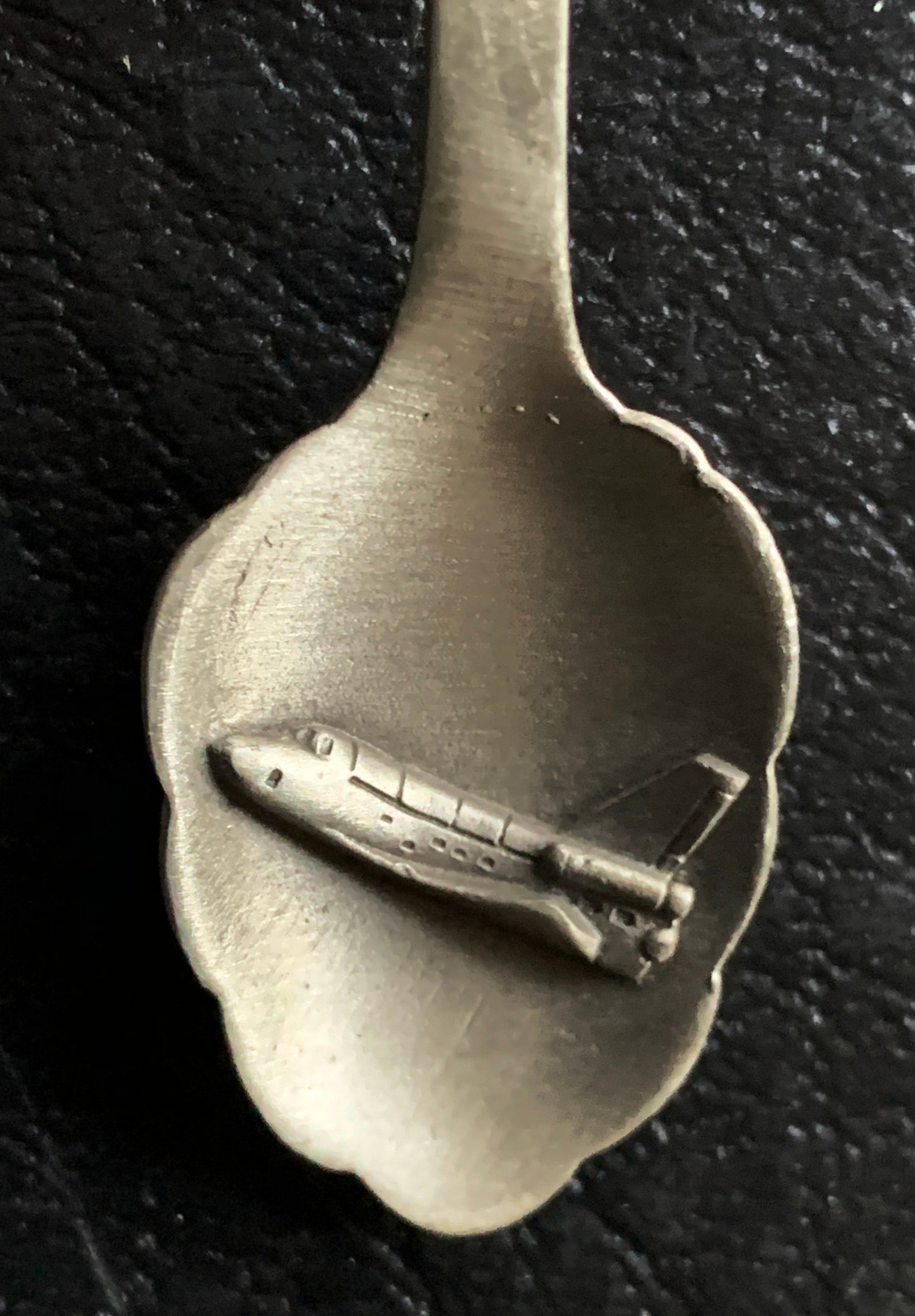 Pewter Souvenir Spoon Space Shuttle Enterprise Approach and | Etsy