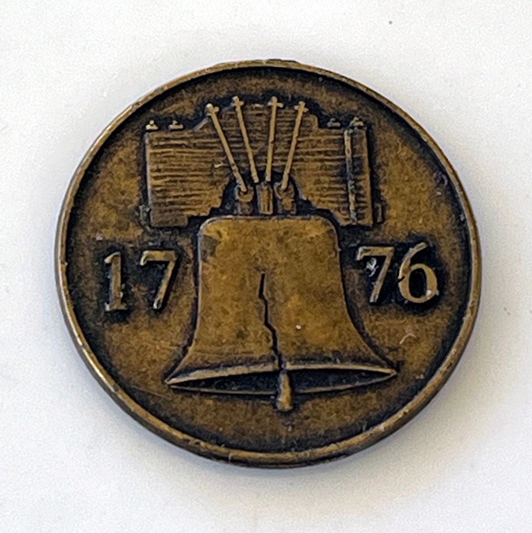 The History Channel Club 1776 Eagle & Liberty Bell Coin Exact Token ...