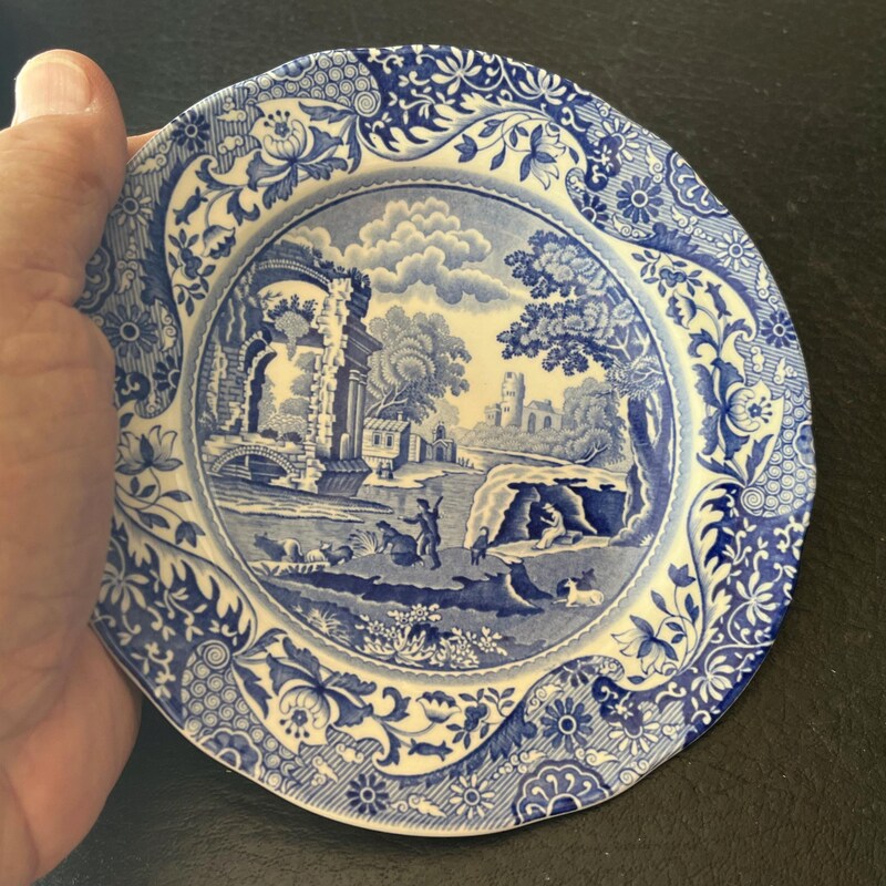 Spode Blue Bread - Etsy