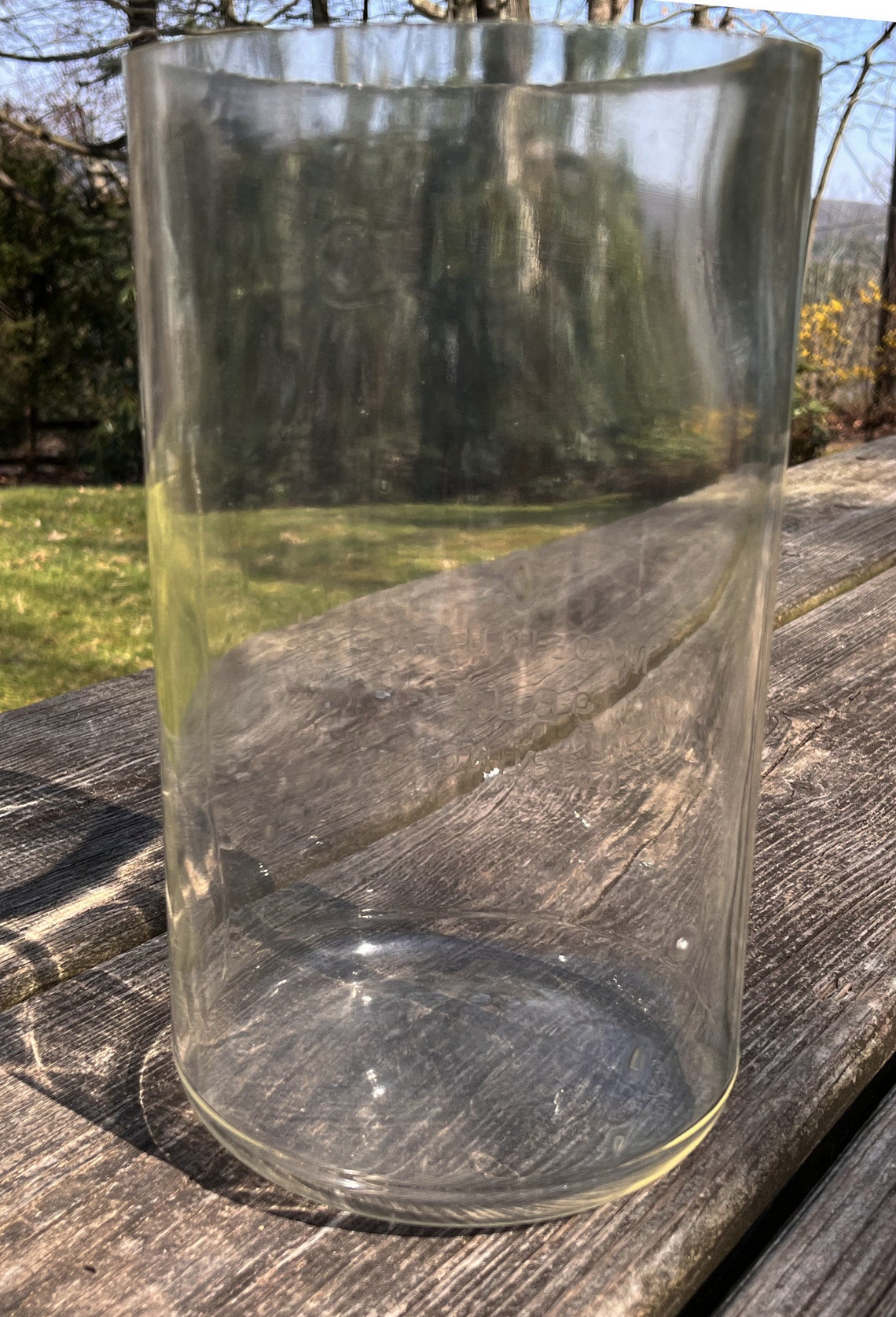 Corning Glass Round Battery Jar PBJ2 Tall Clean Clear and Impressive ...
