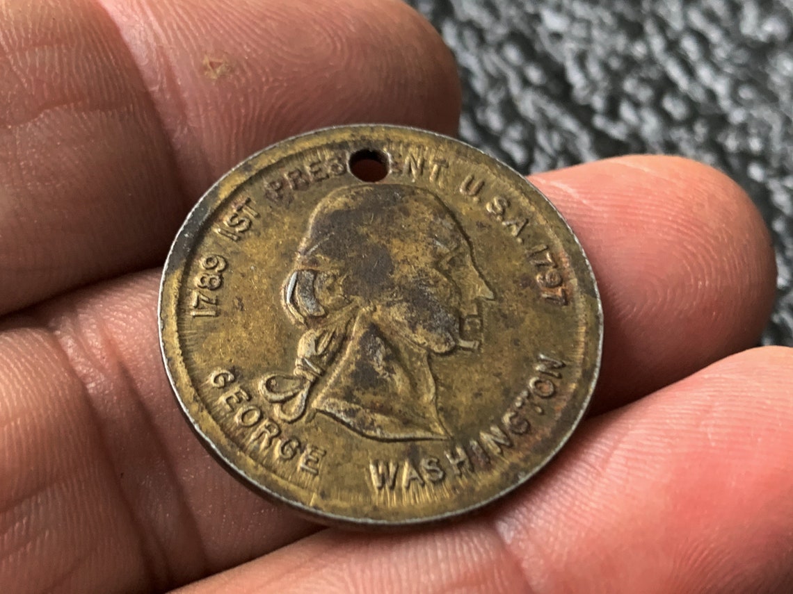George Washington 1st President 1789-1797 Two Coins - Etsy UK
