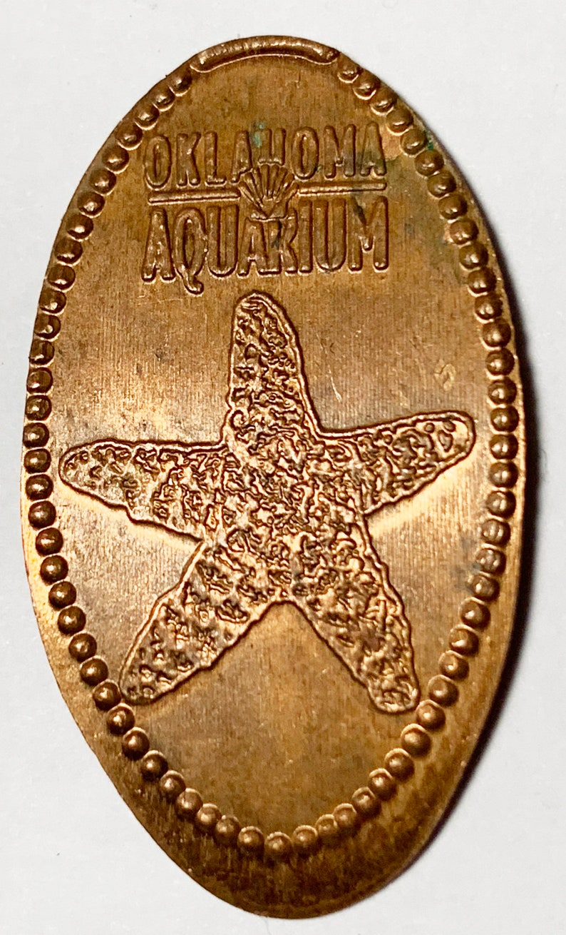 Starfish Oklahoma Aquarium Elongated Penny Keepsake Penny - Etsy