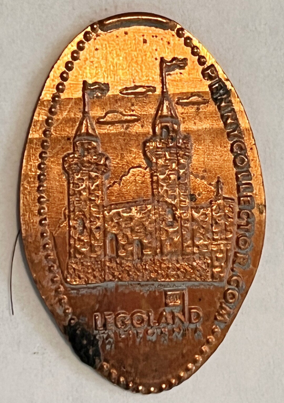 Towers Lego Land Castle Legoland Castle Mill Elongated Penny - Etsy