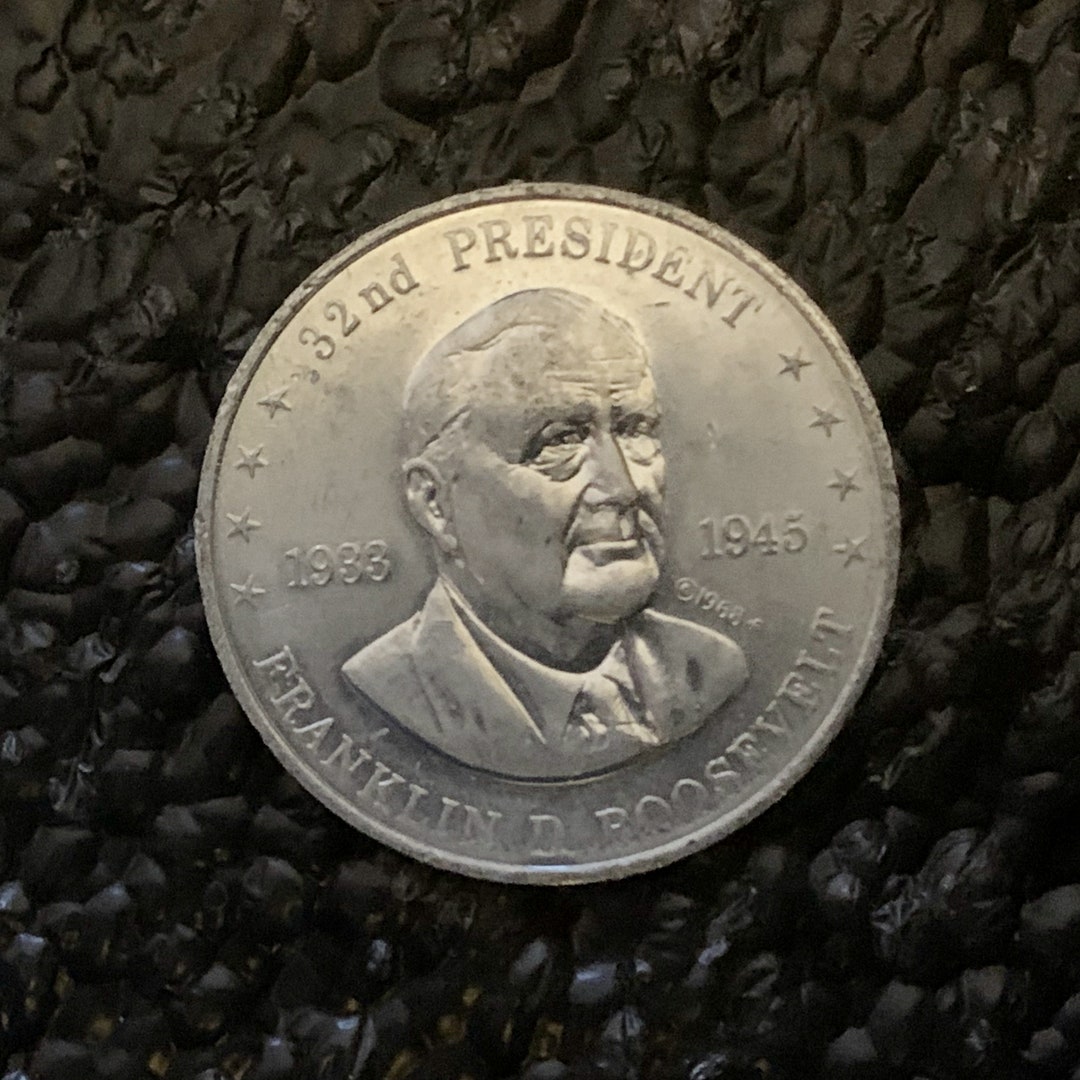 Shells Mr President Coin Game Franklin D Roosevelt 32th President Token ...