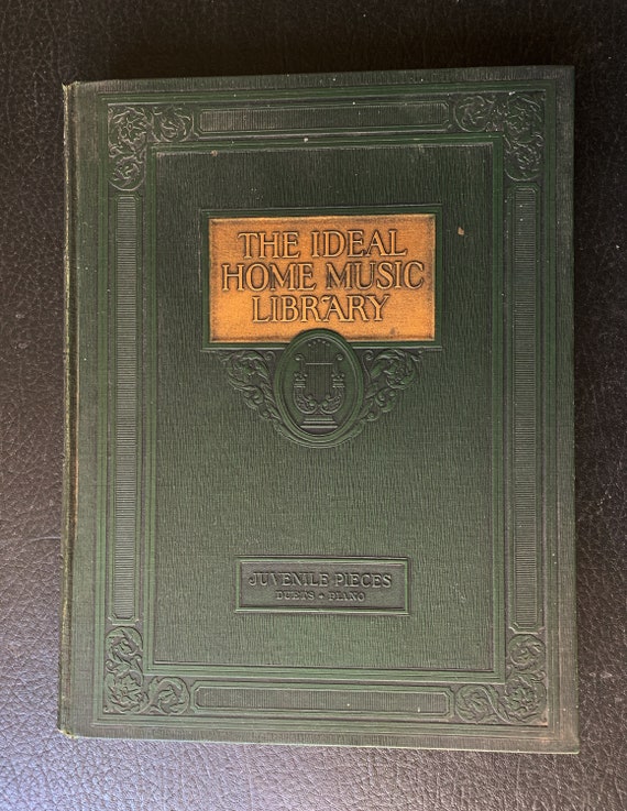 The Ideal Home Music Library Volume IV Juvenile Piano Pieces - Etsy