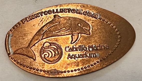 Dolphin Cabrillo Marine Aquarium Elongated Penny San Diego - Etsy