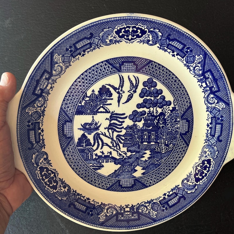 Willow Pattern Plate - Etsy