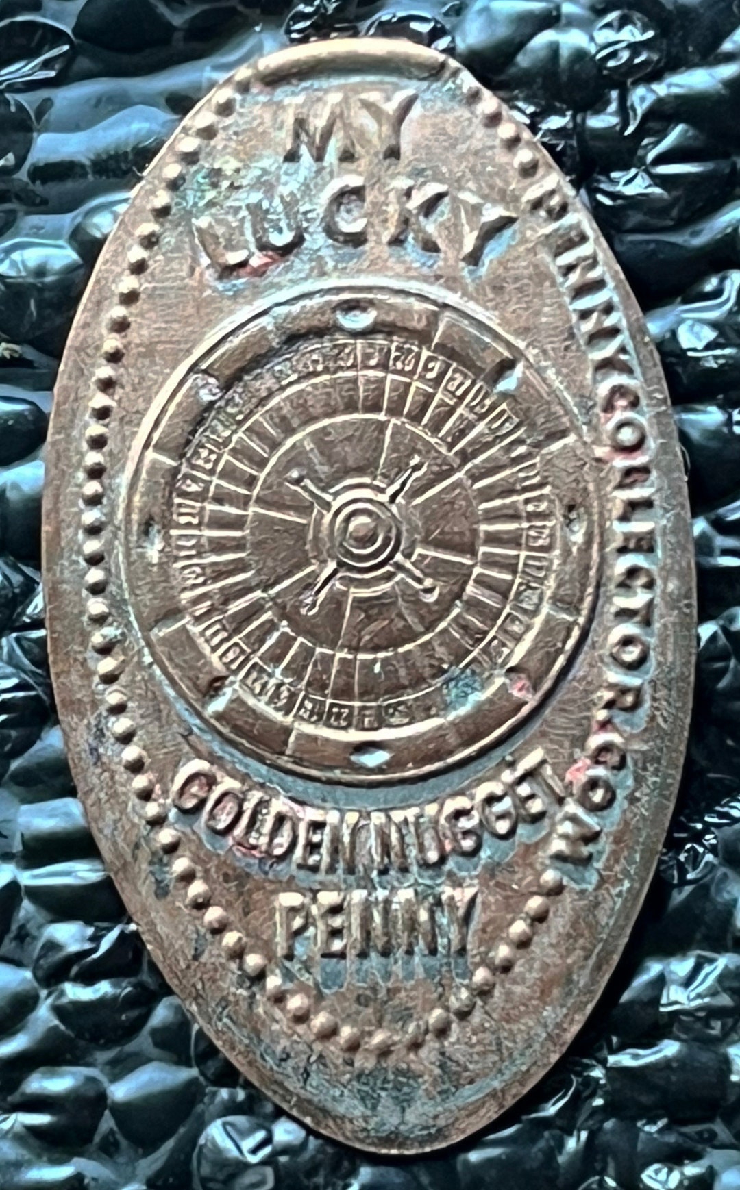 Golden Nugget My Lucky Penny Elongated Penny Las Vegas Nevada Squished ...