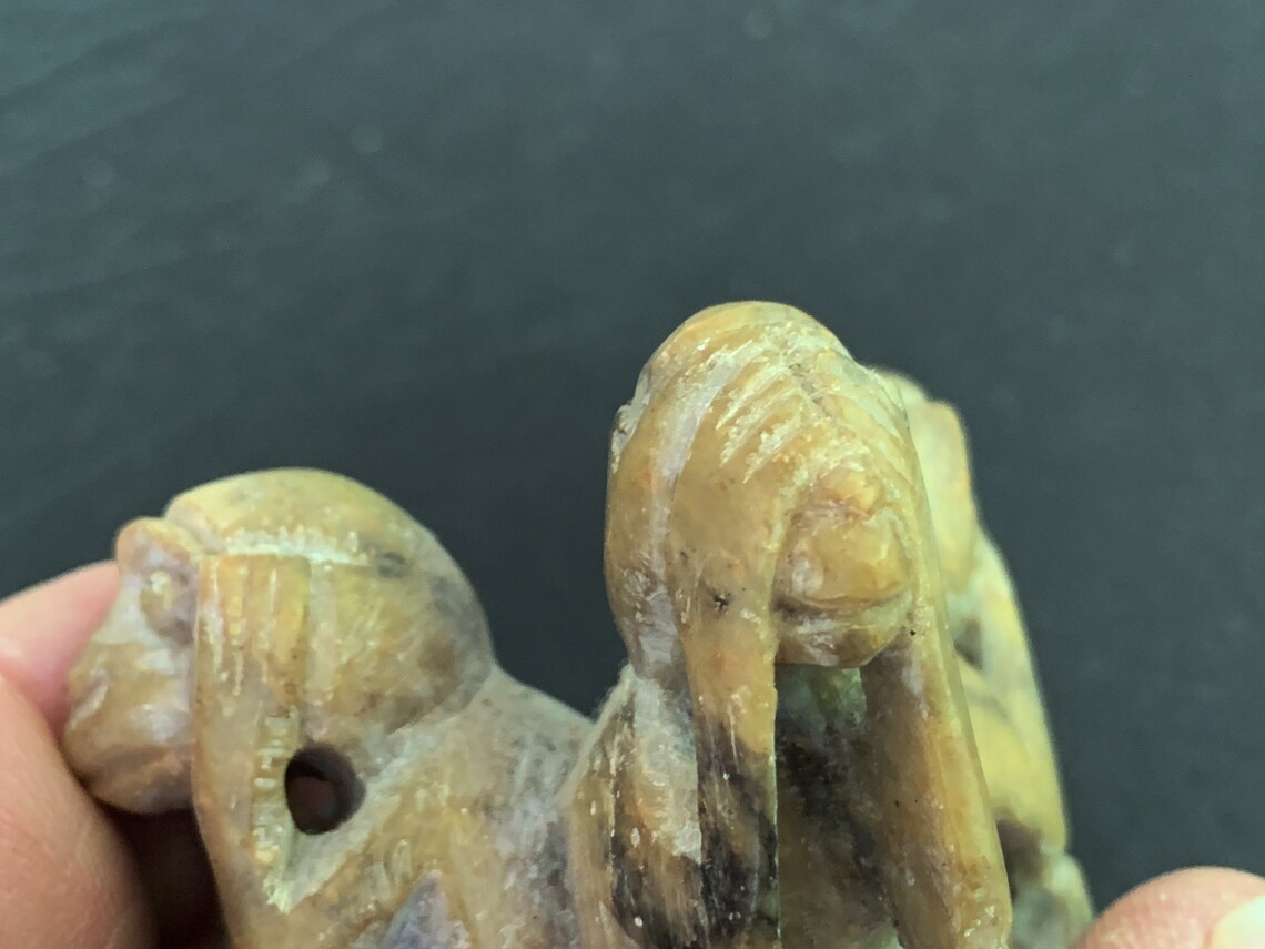 Three Wise Monkeys Speak no Evil Hear no Evil See no Evil | Etsy