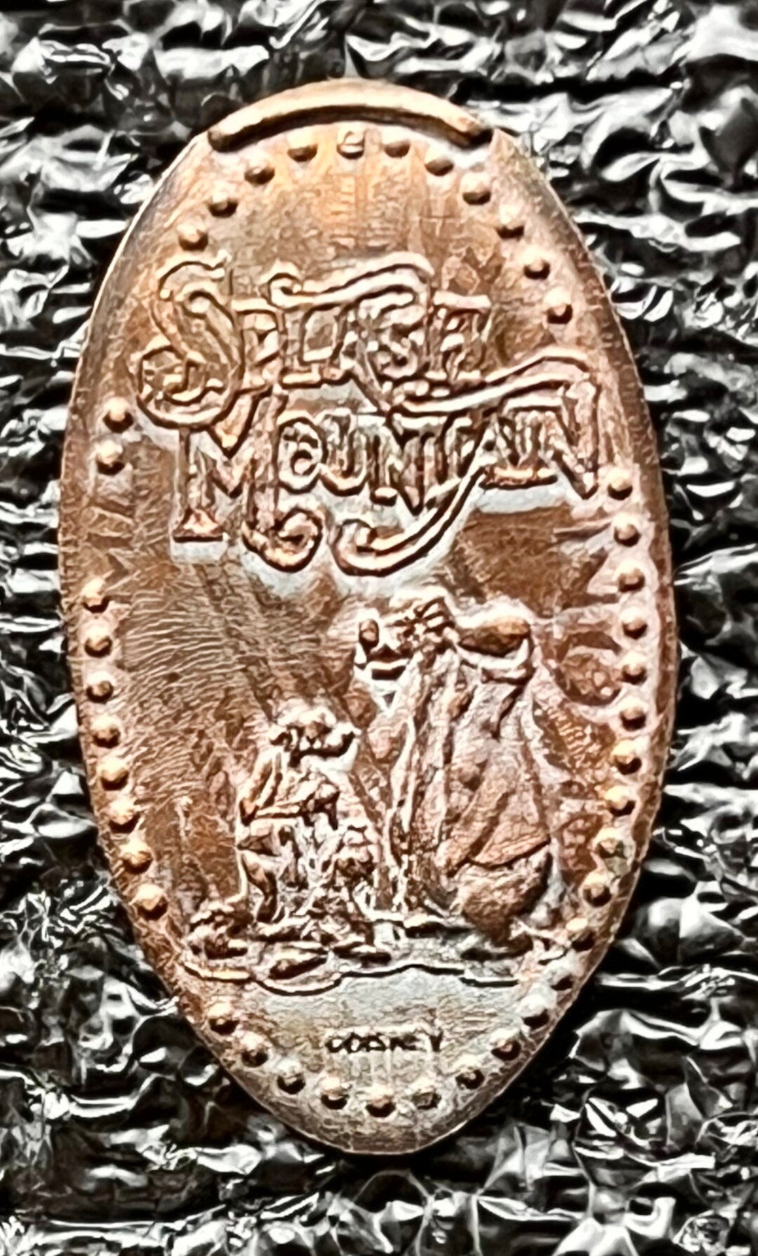 Brer Rabbit Brer Fox and Brer Bear Splash Mountain Elongated Penny ...