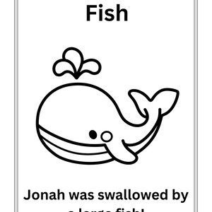 Animals in the Bible Printable Coloring Book Pages - Etsy