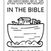 Animals in the Bible Printable Coloring Book Pages - Etsy