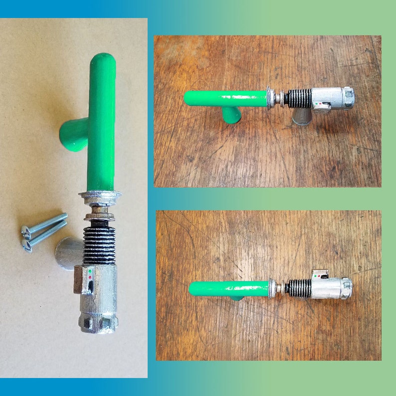 Star Wars Light Saber Drawer Handle Luke Skywalker - Etsy