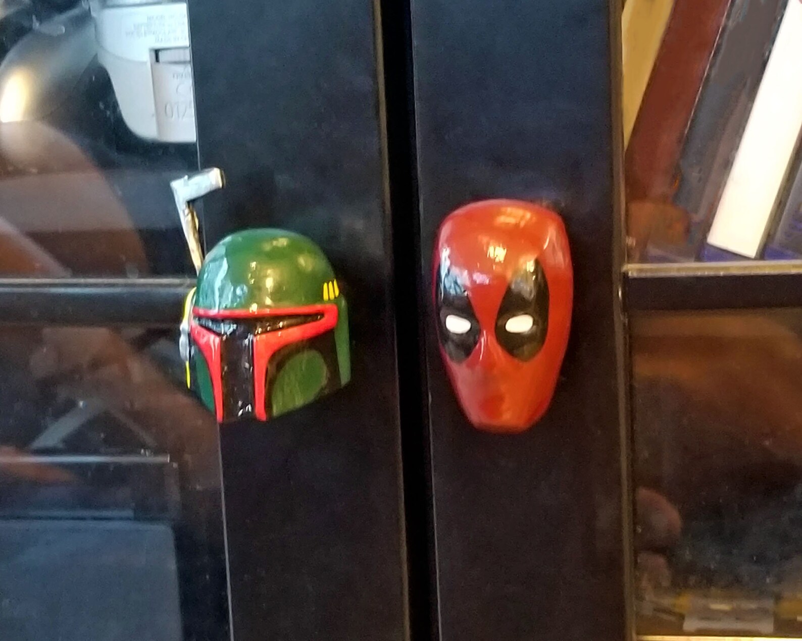 Deadpool Dresser Knobs | Marvel Superhero Knobs Resin Cabinet Pull ...