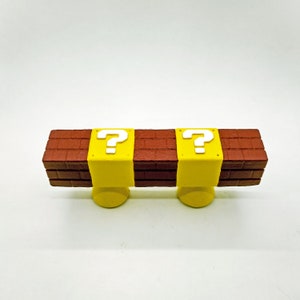 Super Mario Brick / Yellow Block Pull Handle Drawer Pull - Nintendo ...