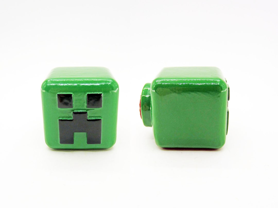 Minecraft Creeper Drawer Knob | Minecraft Decor Video Game Cabinet Knob ...