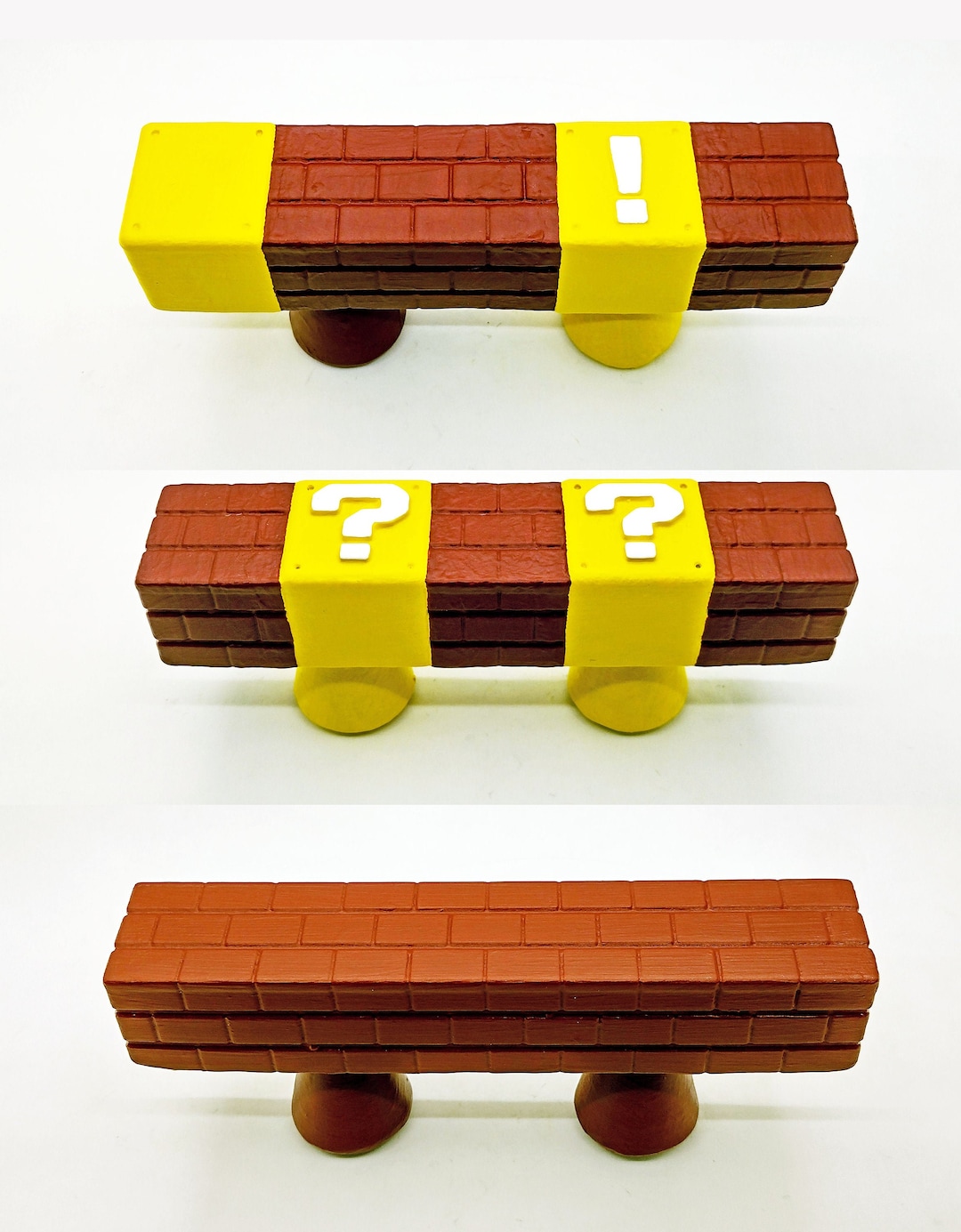 Super Mario Brick / Yellow Block Pull Handle Drawer Pull - Nintendo ...