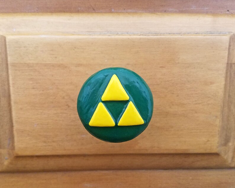 Legend of Zelda Triforce Furniture Knobs Nintendo Video Game | Etsy