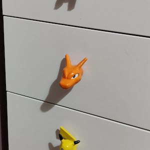 Pikachu Drawer Pull - Pokemon Dresser Knob | Nintendo Furniture Knobs ...
