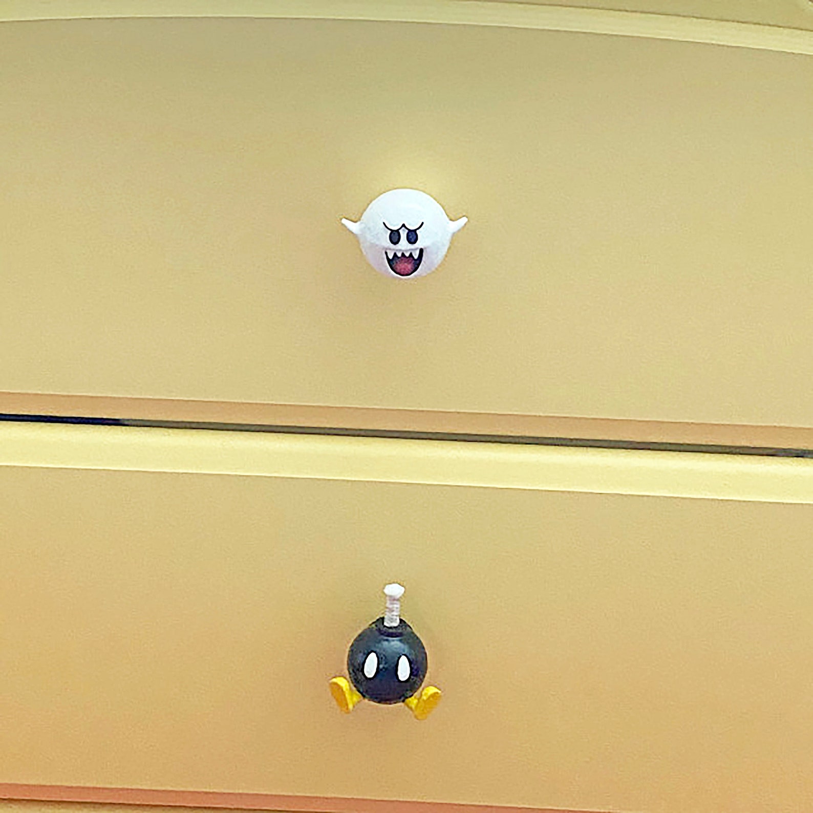 Super Mario Boo Ghost Furniture Knob nintendo video game | Etsy